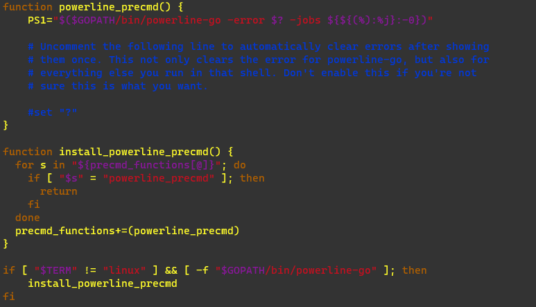 powerline-goの導入